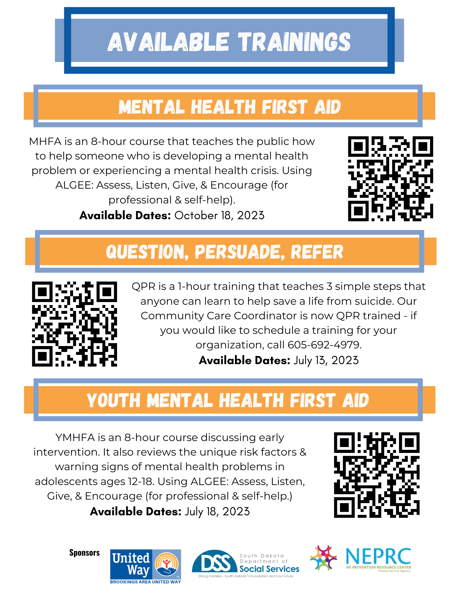 Resources & Trainings - Brookings United Way